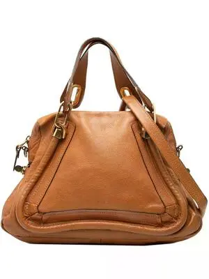 Chloé 2012 Medium Leather Paraty Satchel - Brown