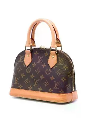 LOUIS VUITTON 2021 Monogram Alma Bb Satchel