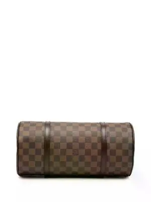 LOUIS VUITTON 2005 Damier Ebene Papillon 30 Handbag