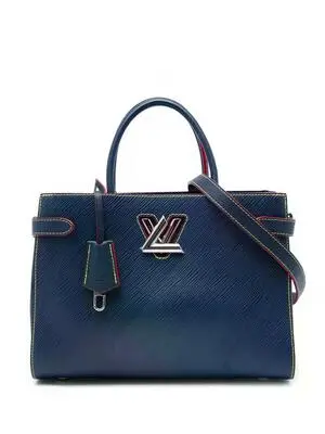 LOUIS VUITTON 2017 Epi Twist Satchel - Blue