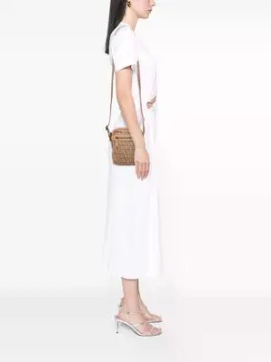Fendi 2000-2010 Zucchino Canvas Crossbody Bag