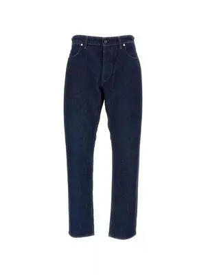 Stone Island J100005 Indigo Denim-rinsed Jeans - Blue