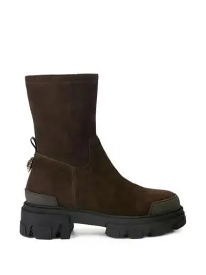 Kurt Geiger Trail Sock Ankle Boots - Brown