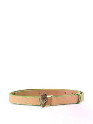 Kurt Geiger Leather Eagle Belt - Neutrals