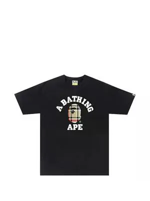 A BATHING APE Logo-print T-shirt - Black