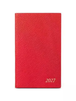 Smythson Panama Weekly Diary - Red