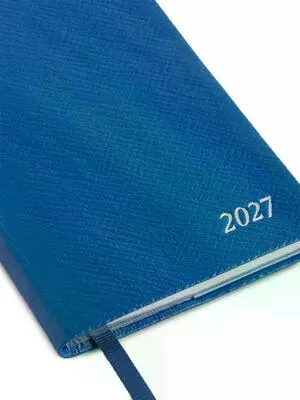 Smythson 2027 Panama-leather Weekly Diary