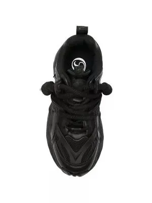 BUFFALO Malaga Lace Panelled Chunky Sneakers