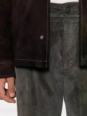 Eleventy Corduroy Pleated Trousers
