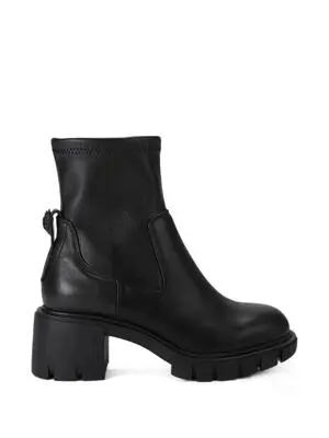 Kurt Geiger Eagle-plaque Ankle Boots - Black