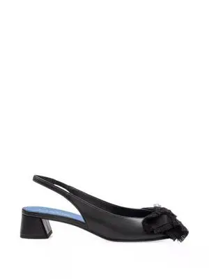 LANVIN Bow-embellished Pumps - Black