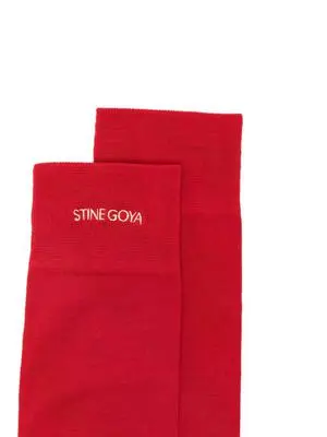 Stine Goya Logo-embroidered Socks