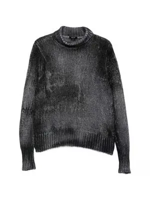 Avant Toi Chunky-knit Roll-neck Sweater - Grey