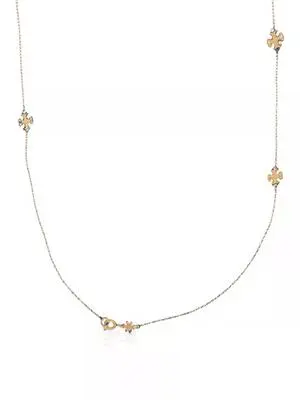 Tory Burch Miller Logo-plaque Necklace