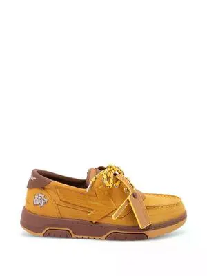 Off-White Arrow-embellishment Sneakers - Yellow