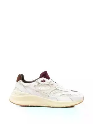 D.a.t.e. Panelled Leather Sneakers - White