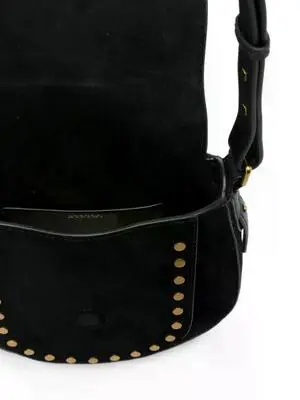Isabel Marant Étoile Altay Stud-embellished Shoulder Bag - Black