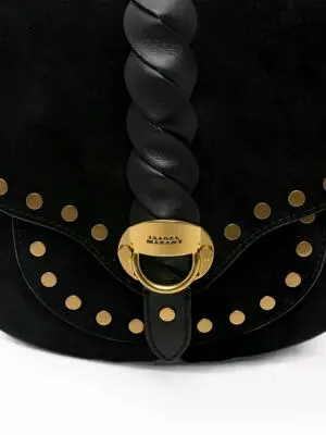 Isabel Marant Étoile Altay Stud-embellished Shoulder Bag