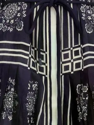 ALEMAIS Alemai Bandendra Floral Print Midi Shirtdress