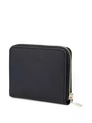 Moschino Logo-embossed Zip-around Wallet