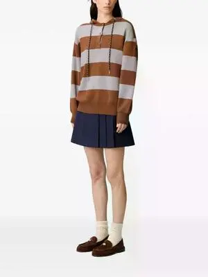 Claudie Pierlot Striped-pattern Hoodie