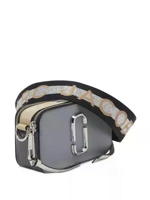 Marc Jacobs Saffiano Leather Snapshot Camera Shoulder Bag - Grey