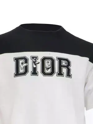 Dior X Kenny Scharf Embroidered T-shirt