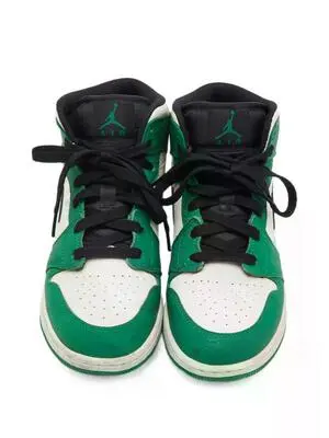 JORDAN Air 1 Mid Sneakers - Green