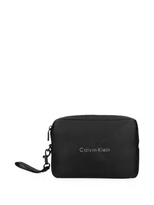 Calvin Klein Logo-print Detachable-strap Wash Bag