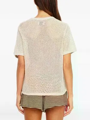 The Upside Casey Open-knit T-shirt
