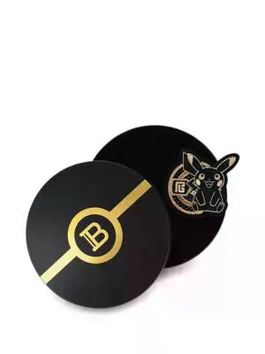 Balmain Pokémon Pikachu Strass-embellished Brooch - Black