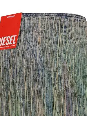 DIESEL® Distressed Denim Mini Skirt