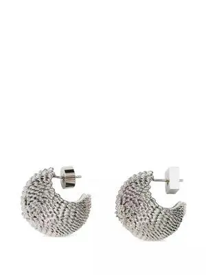 Jacquemus The Hérisson Earrings - Silver