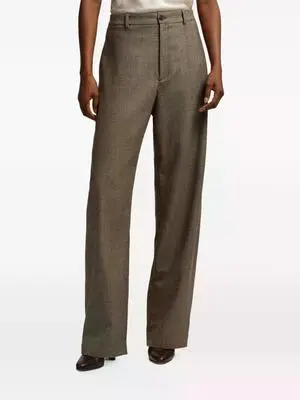 Ralph Lauren Leandre Birdseye-tweed Trousers