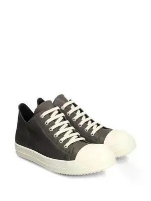 Rick Owens Leather Toe-cap Sneakers