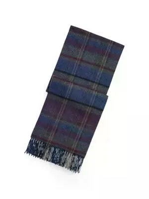 Polo Ralph Lauren Plaid-patterned Scarf - Grey