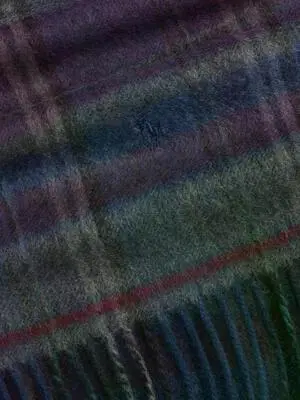 Polo Ralph Lauren Plaid-patterned Scarf