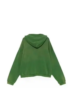 FOUND Distressed Zip-up Hoodie
