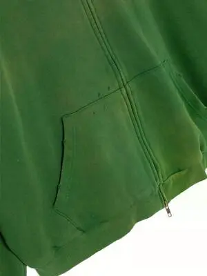 FOUND Distressed Zip-up Hoodie