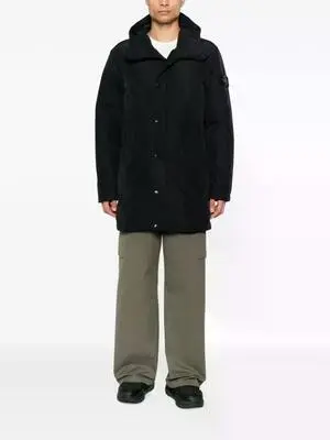 Stone Island Logo-patch Hooded Parka
