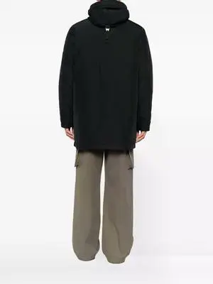 Stone Island Logo-patch Hooded Parka