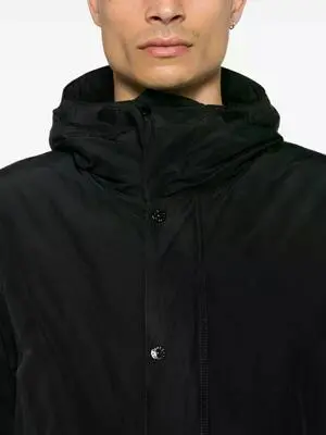 Stone Island Logo-patch Hooded Parka
