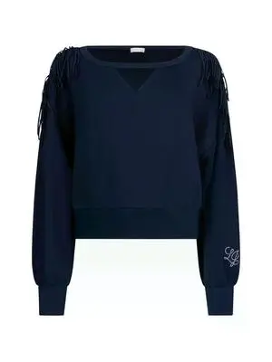 Liu Jo Sweatshirt With Cut-outs - Blue