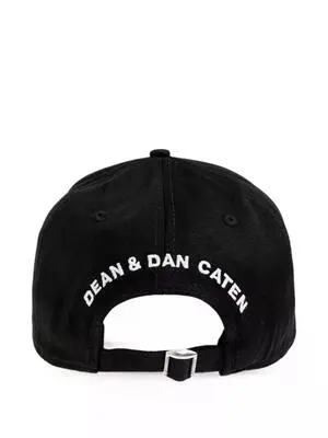 Dsquared2 Logo Patch Distressed Baseball Cap