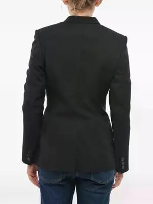 Stella McCartney Double-breasted Peak-lapel Blazer - Black