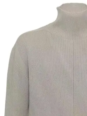 Rick Owens Ribbed-knit High-neck Sweater