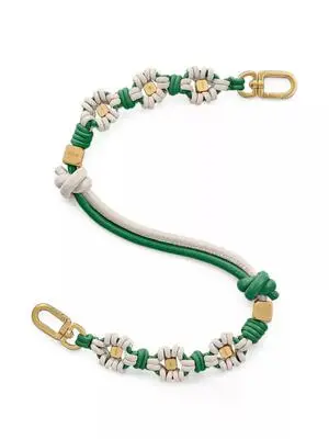 MAISON DE SABRE Twist Leather Bag Handle - Green