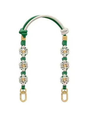 MAISON DE SABRE Twist Leather Bag Handle - Green