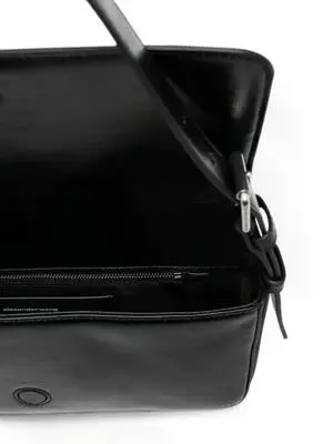 Alexander Wang Punch Flap Shoulder Bag - Black