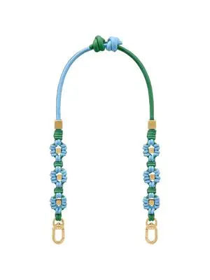 MAISON DE SABRE Twist Leather Bag Handle - Blue
